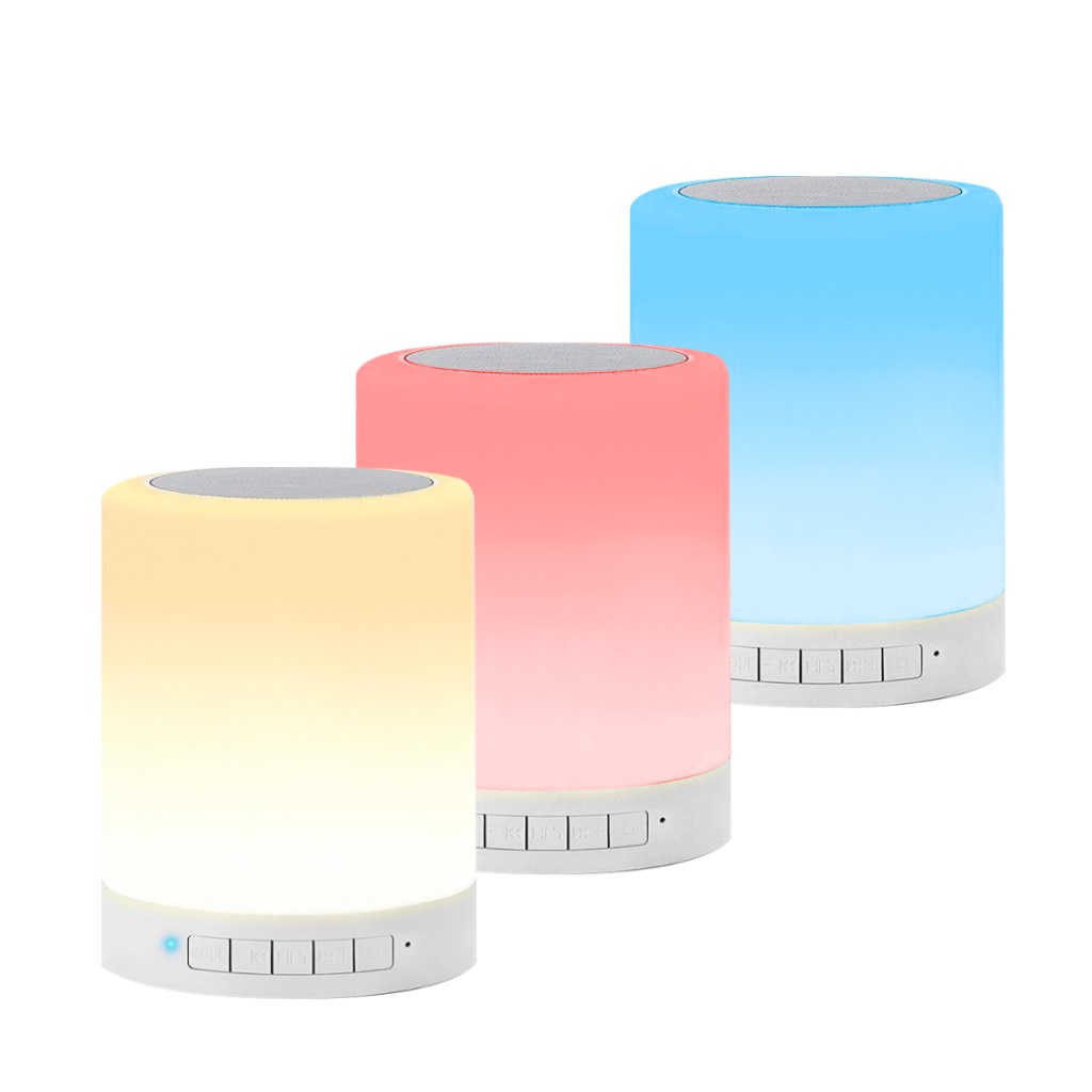 Parlante Lightning Bluetooth con luces de colores - Suma Regalos ...